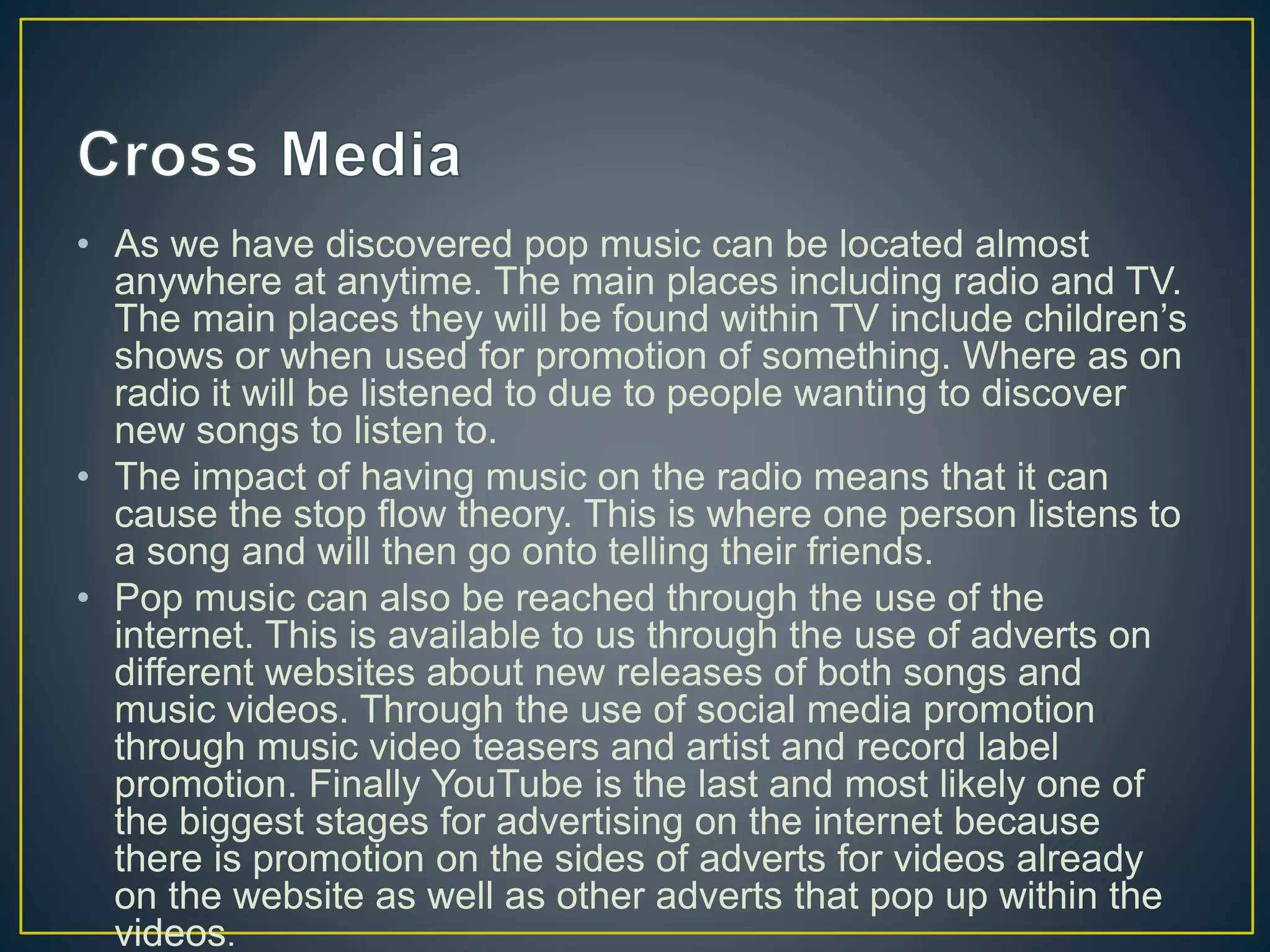 Pop Music Magazine Research | PPT