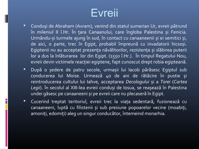 Popoarele orientului antic | PPT