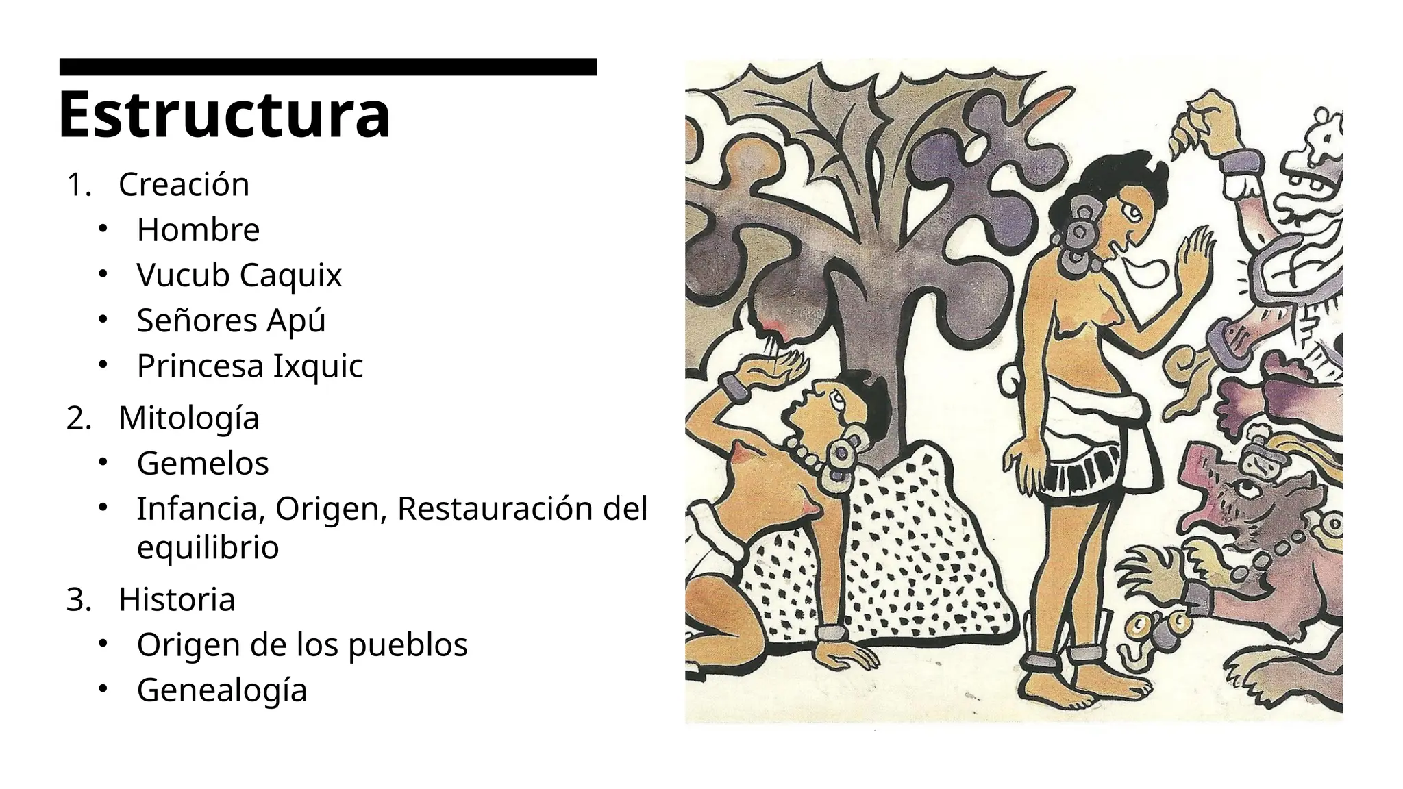 Historia del Popol Vuh y sus características | PPTX