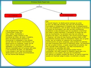 Popol vuh mapas conceptuales | PPTX