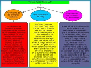 Popol vuh mapas conceptuales | PPTX