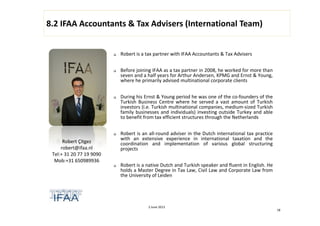 Legislation update and current structure developments | PPT