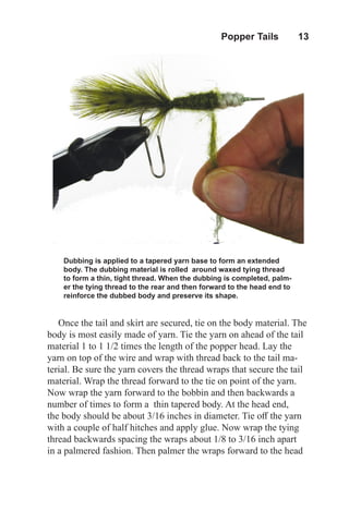 Tying Bass Poppers Popper Tails | PDF