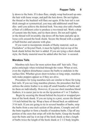 Tying Bass Poppers Popper Tails | PDF