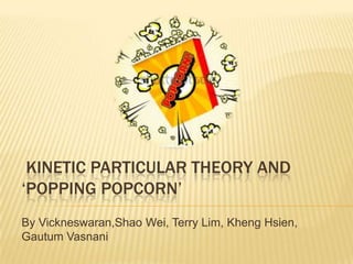 Popping popcorn 3 g | PPT