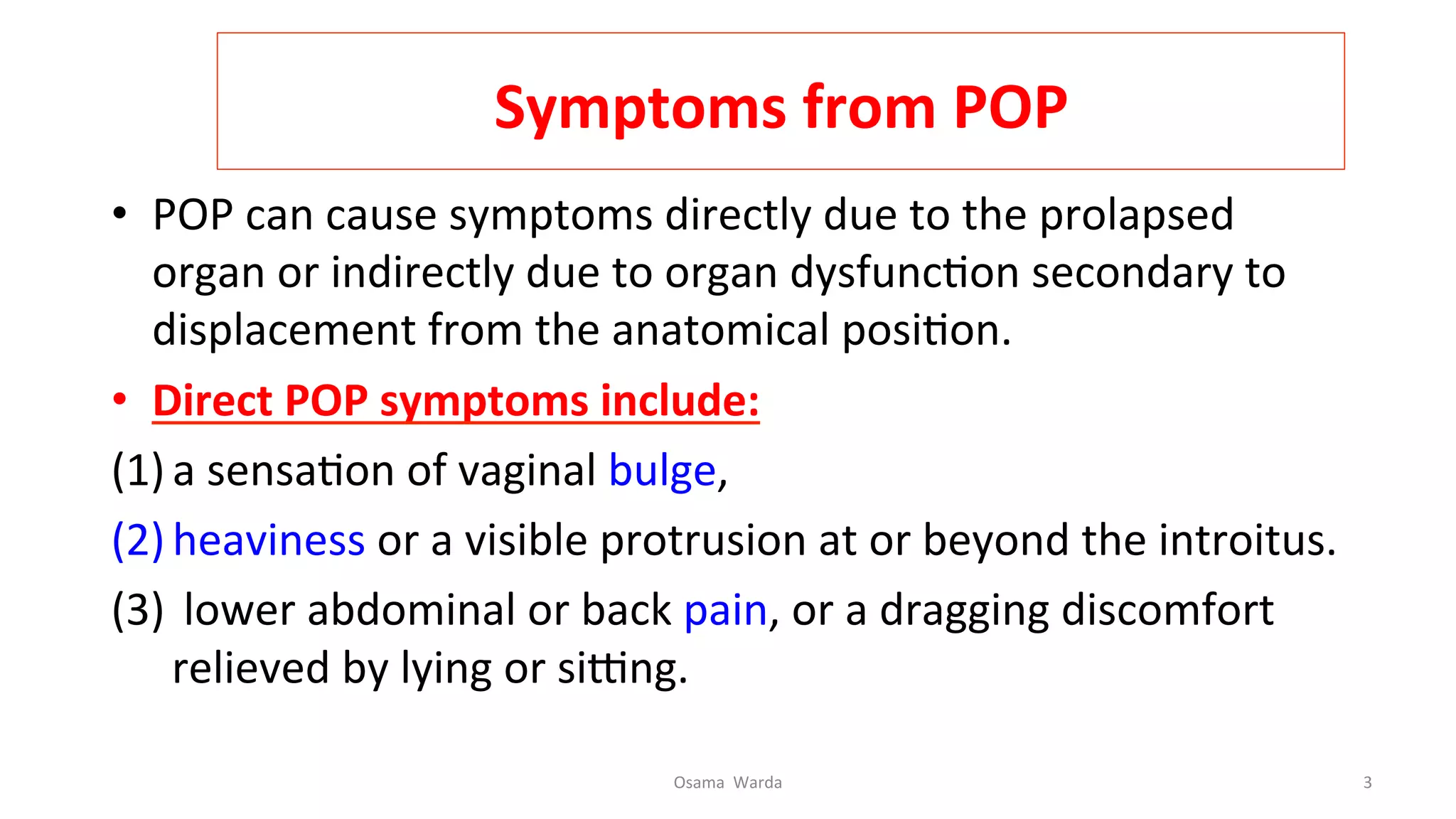 Pop (post graduate). prof. osama warda | PDF
