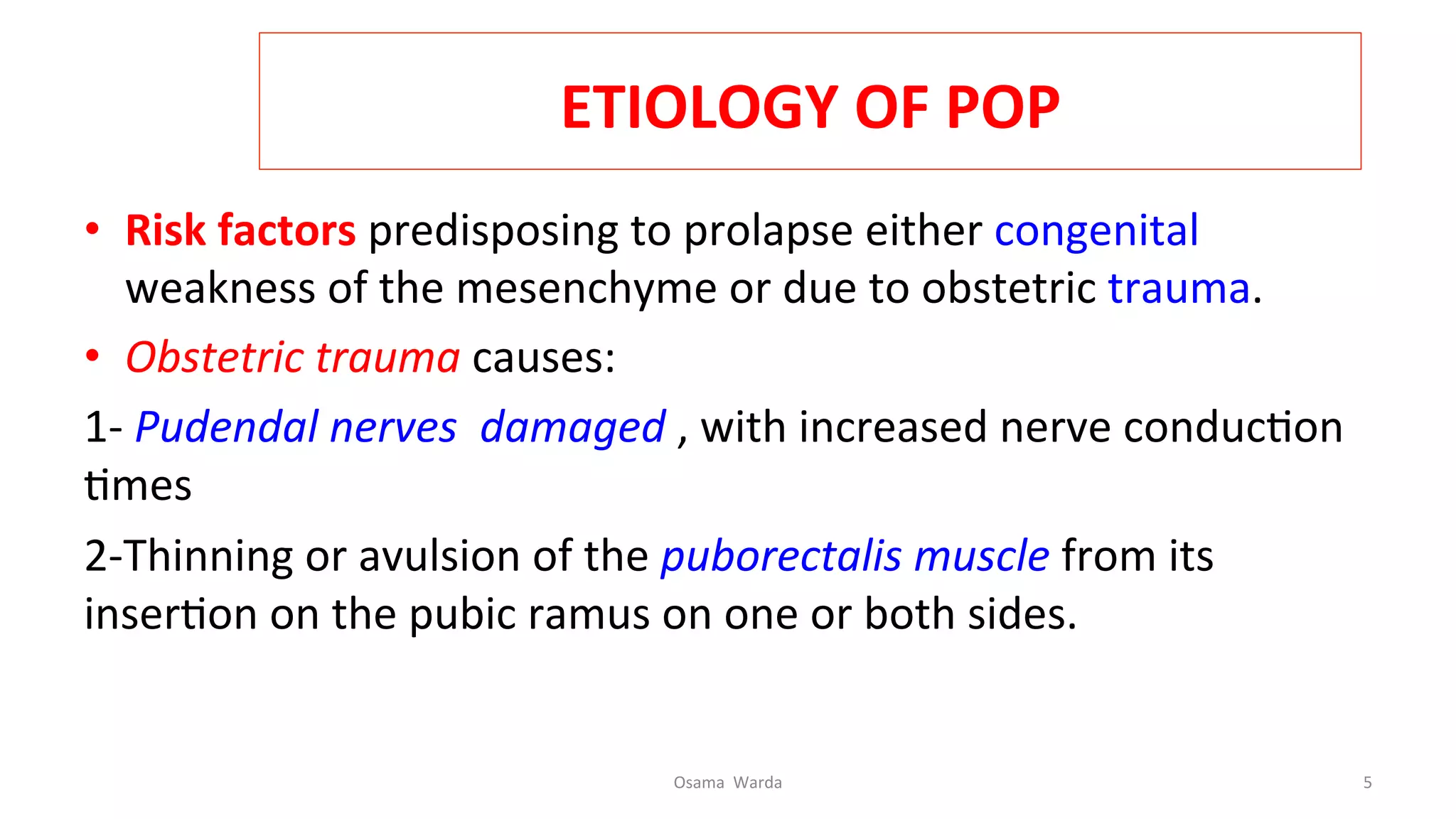 Pop (post graduate). prof. osama warda | PDF
