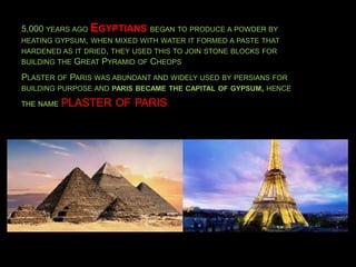 basics of plaster and slabs | PPTX