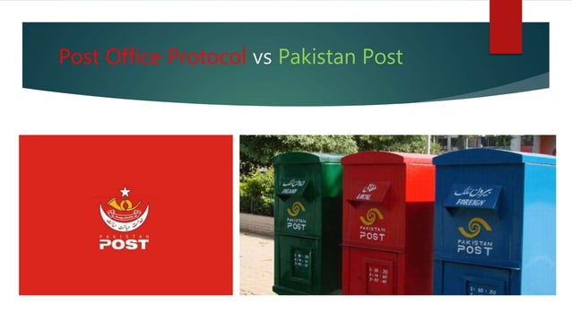 POP (Post Office Protocol ) | PPTX