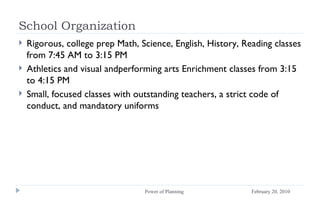 Long Term Planning Presentation with Kathryn McCurdy - POP Winter ...
