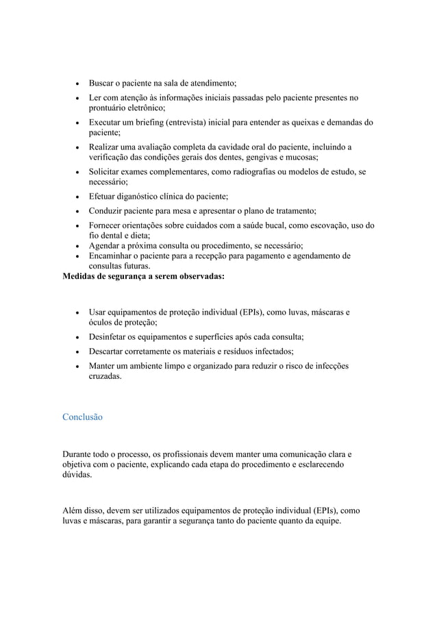 POP Procedimento operacional padrao - atendimento primeira consulta clinica odontologica.pdf