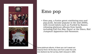 Pop punk genre research | PPT
