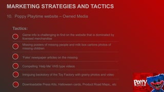 Poppy Playtime Marketing Strategies 2024 | PPTX