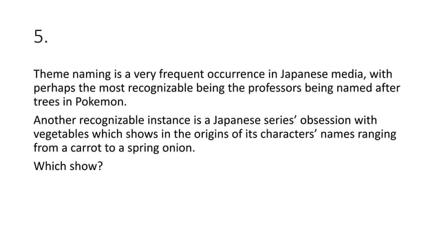 Pop Culture Quiz | PPTX | Entertainment