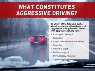Pop quiz are you an aggressive driver | PDF