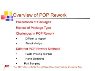 POP Rework Methods | PPT