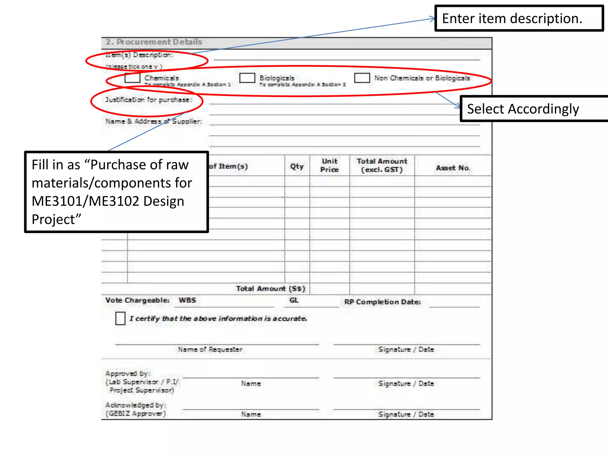 How to Fill in the PRQ Form | PPTX