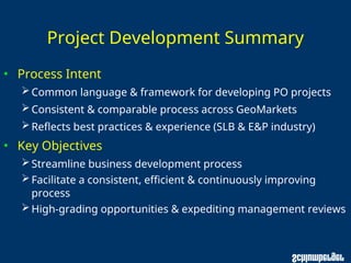 PO Process & Guidelines.ppt A SLB publication for optimizing production ...