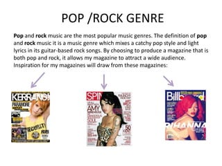 Pop rock genre | PPT