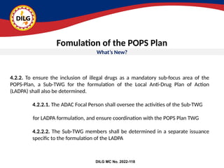 Peace and Order and Public Safety-Planning-and-POPS-PCMS | PPTX