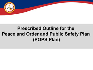 Peace and Order and Public Safety-Planning-and-POPS-PCMS | PPTX