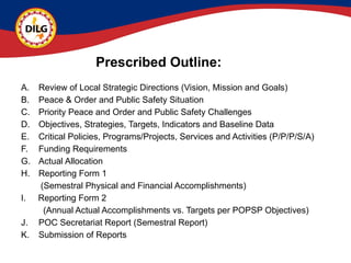 Peace and Order and Public Safety-Planning-and-POPS-PCMS | PPTX