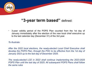 Peace and Order and Public Safety-Planning-and-POPS-PCMS | PPTX