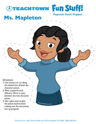 Popsiclepuppets teach town | PDF