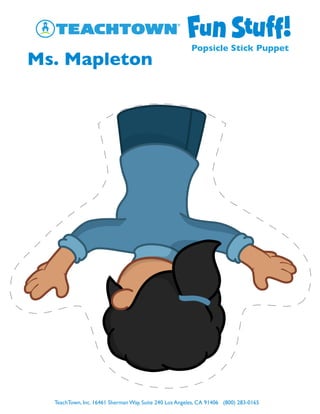 Popsiclepuppets teach town | PDF