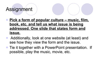 Popular Culture | PPT