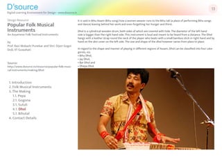 popular-folk musical Instruments of Assam | PDF