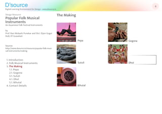 popular-folk musical Instruments of Assam | PDF