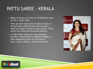 Popular Indian Sarees | PPTX