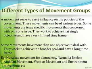 Popular struggles-and-movements by jeet shah | PPTX