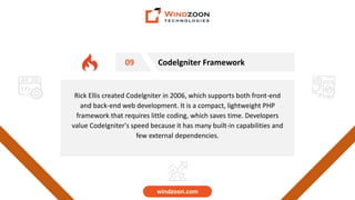 10 Popular Web Application Development Frameworks to Build Great Web Apps | PPT