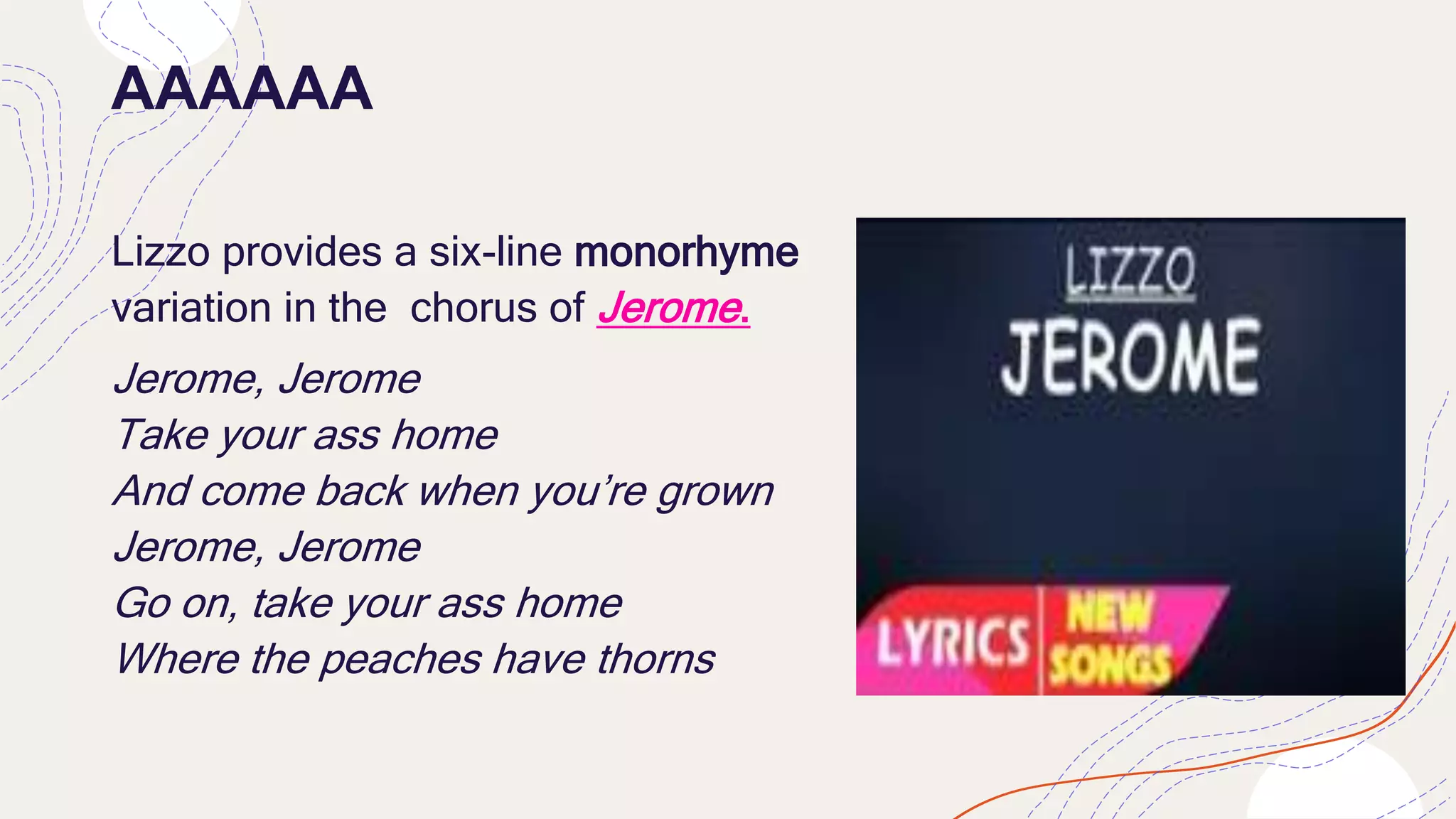 6 Line Rhyming Schemes | PPT