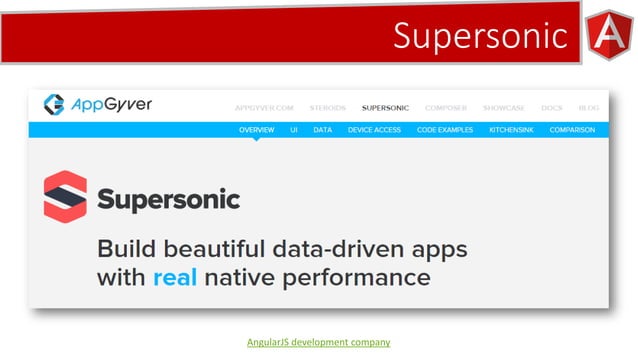 Popluar AngularJS Frameworks | PPT
