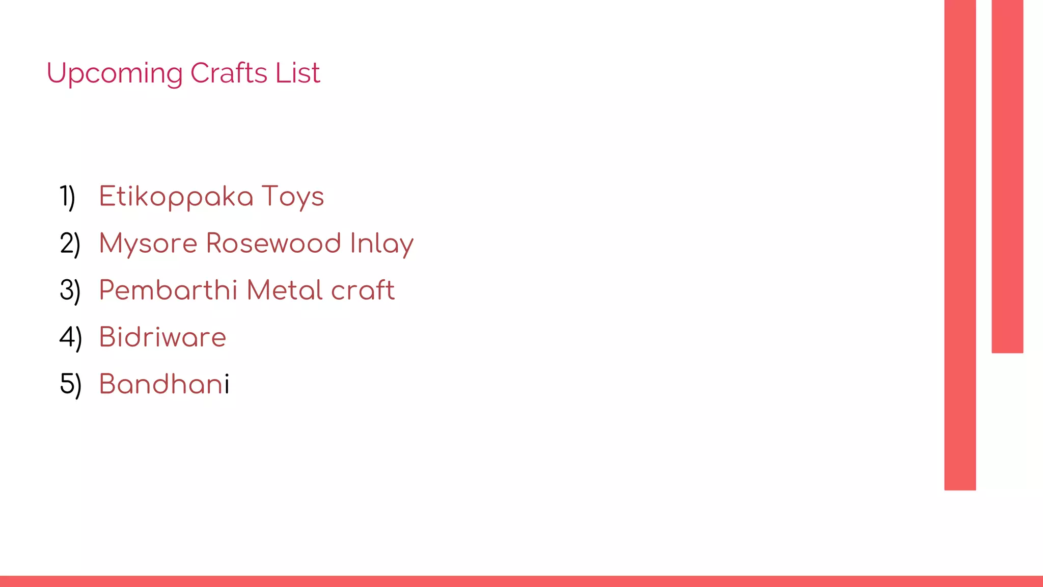 Popular crafts of indian states iicd | PPTX