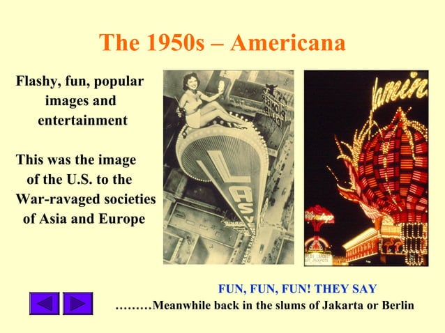 Popular Culture 1950s to 1970s | PPT
