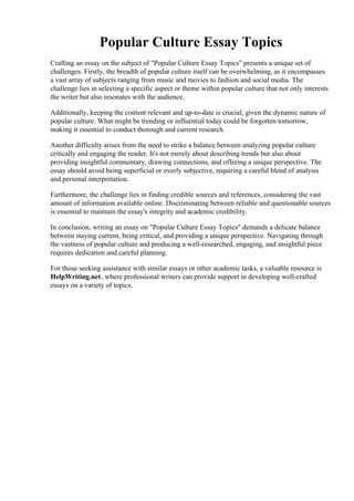 Popular Culture Essay Topics.pdf