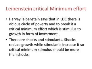 Popular economic growth theories | PPTX