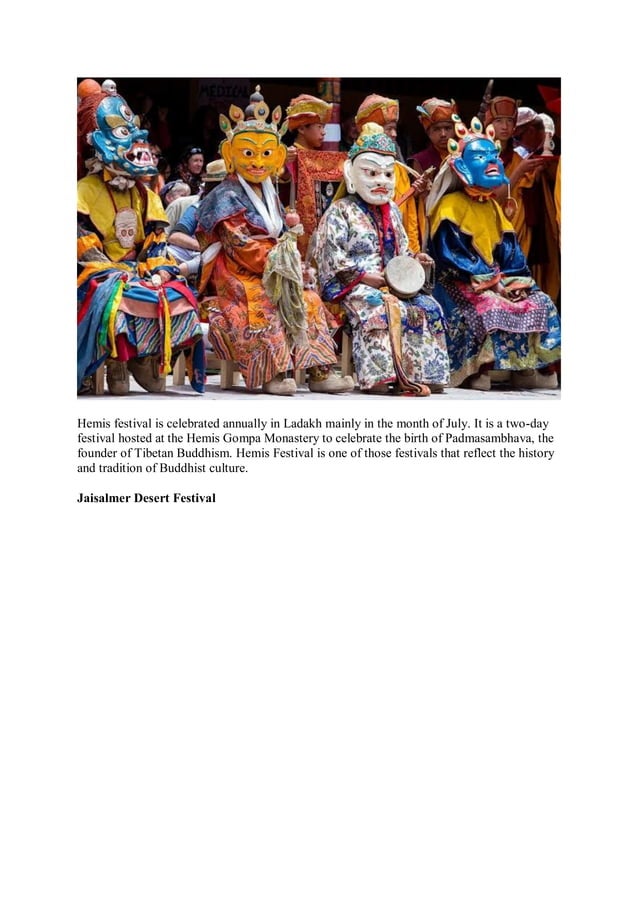 Popular fairs and festivals of india | PDF