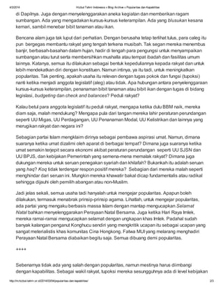 Popularitas dan kapabilitas | PDF