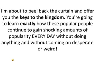 Popularity presentation | PPTX