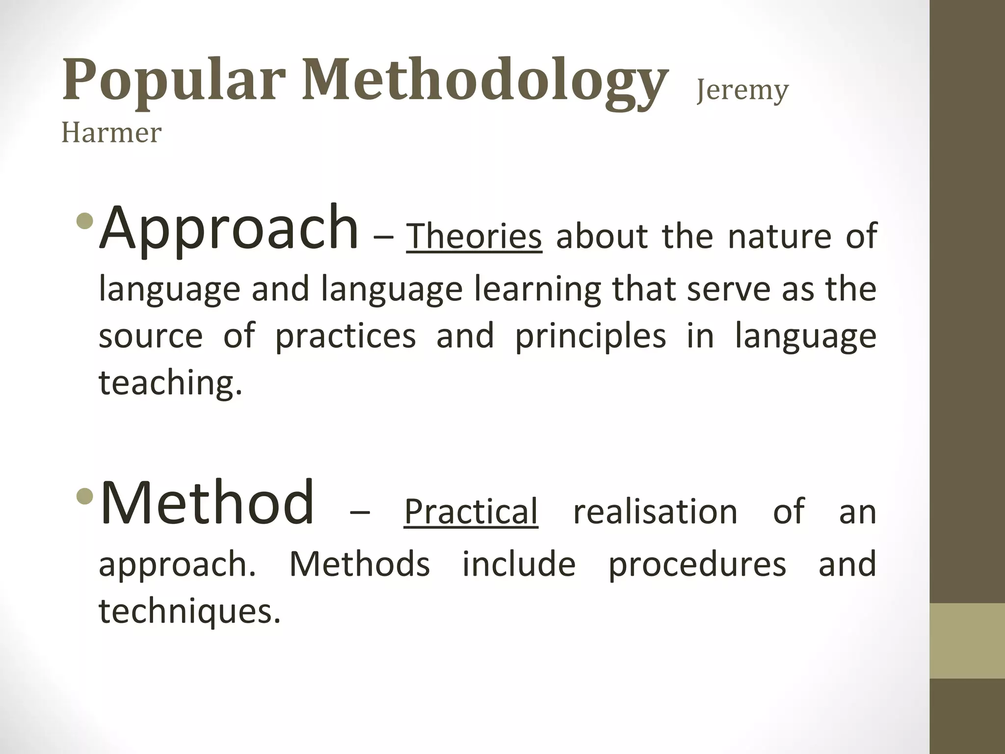 Popular methodology group | PPT