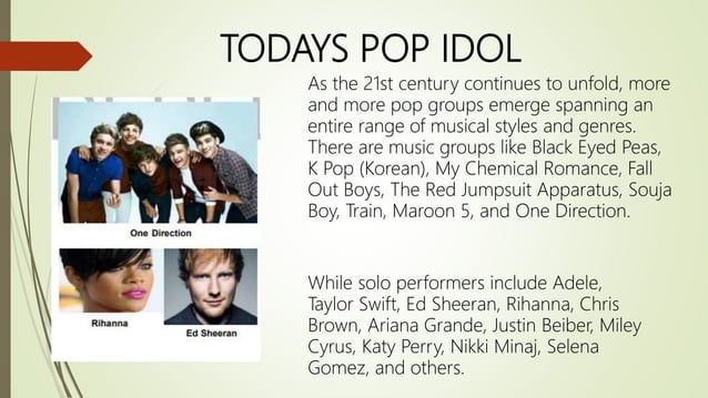 Popular music | PPTX | Blues | Music