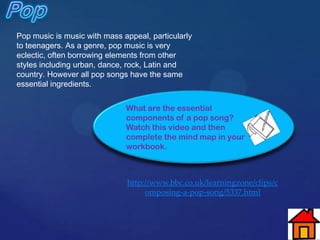 131029 - Popular Music Styles | PPT