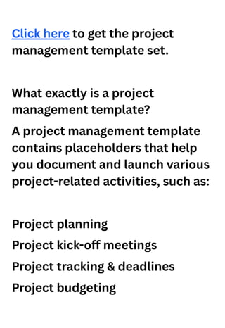 Popular Project Management Template Set. (2).pdf