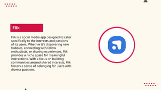 Popular Social Media Apps Made in India - Shuru | PPT