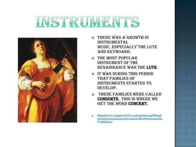 Popular Songs And Dances Of The Renaissance Period | PPTX